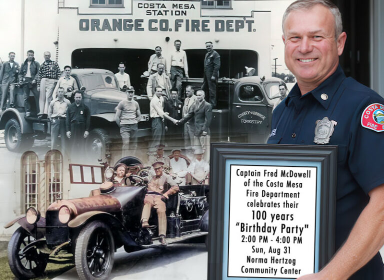Come Celebrate the 100 Year Anniversary of the Costa Mesa Fire ...